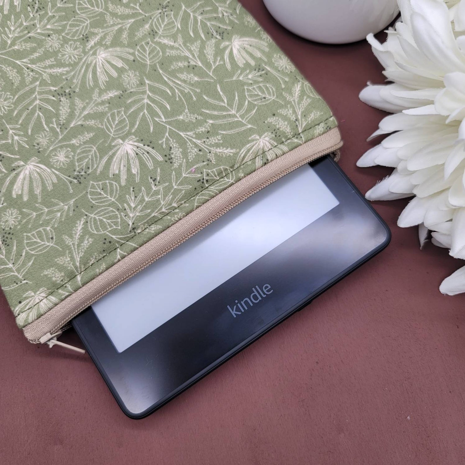 Kindle Paperwhite Sleeve, Case, Zippered Kindle Pouch, Kindle Protector ...