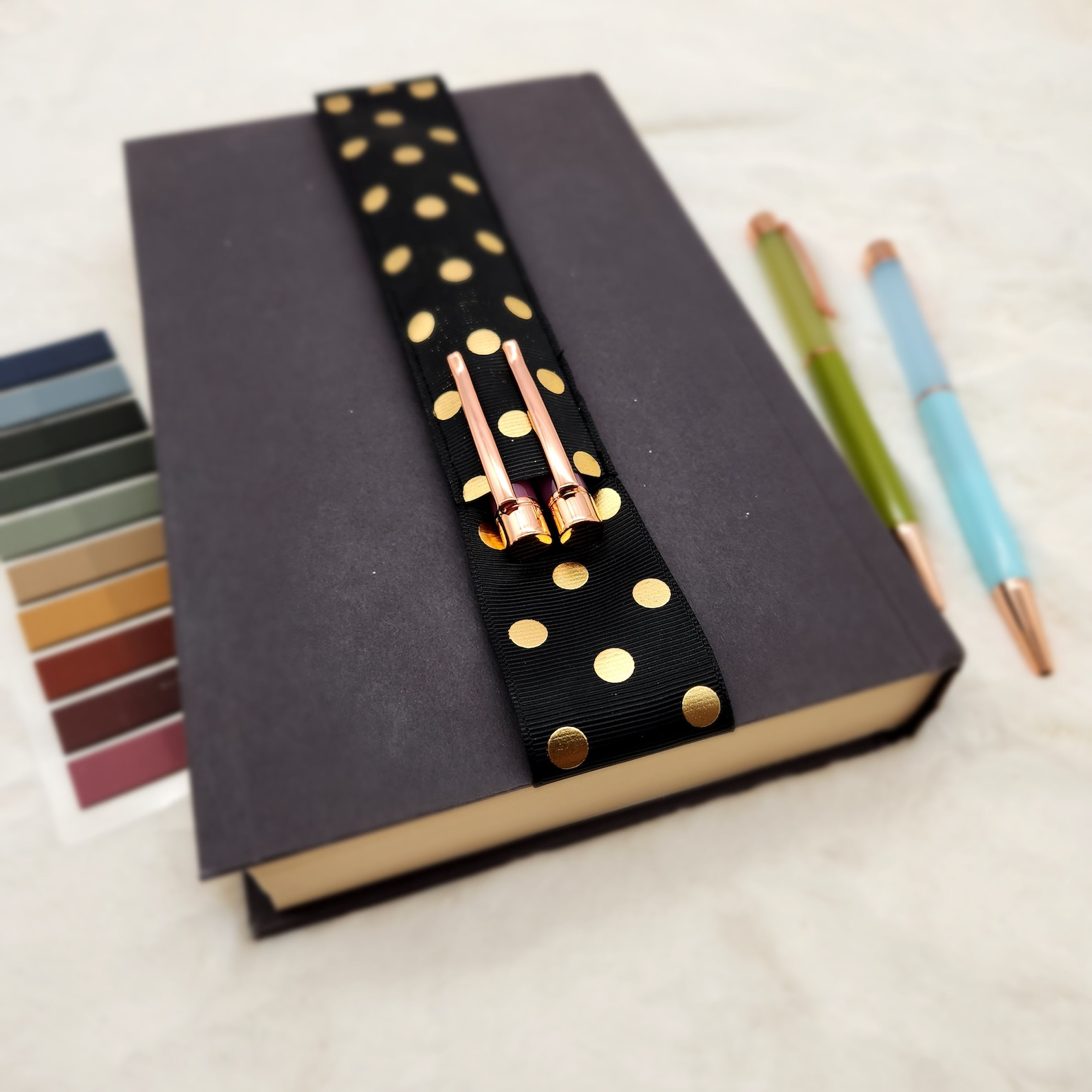 Planner Accessories, Planner, Binder Band, Journal Pen Holder, Bookmark ...