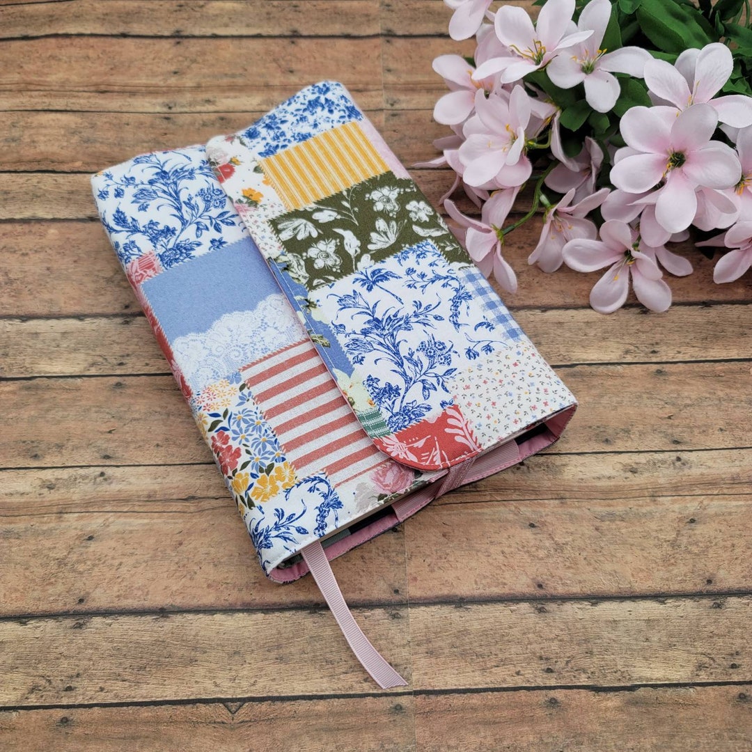 Wrap-around Book Cover, Book Sleeve, Book Pouch, Padded Book Cover ...