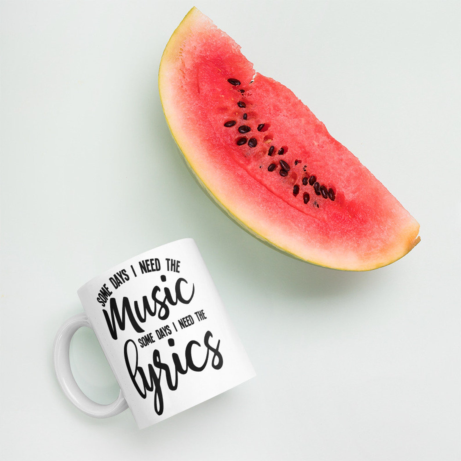 Music and Lyrics Mug Music Lover Gift Musician Gift Music Teacher Gift ...