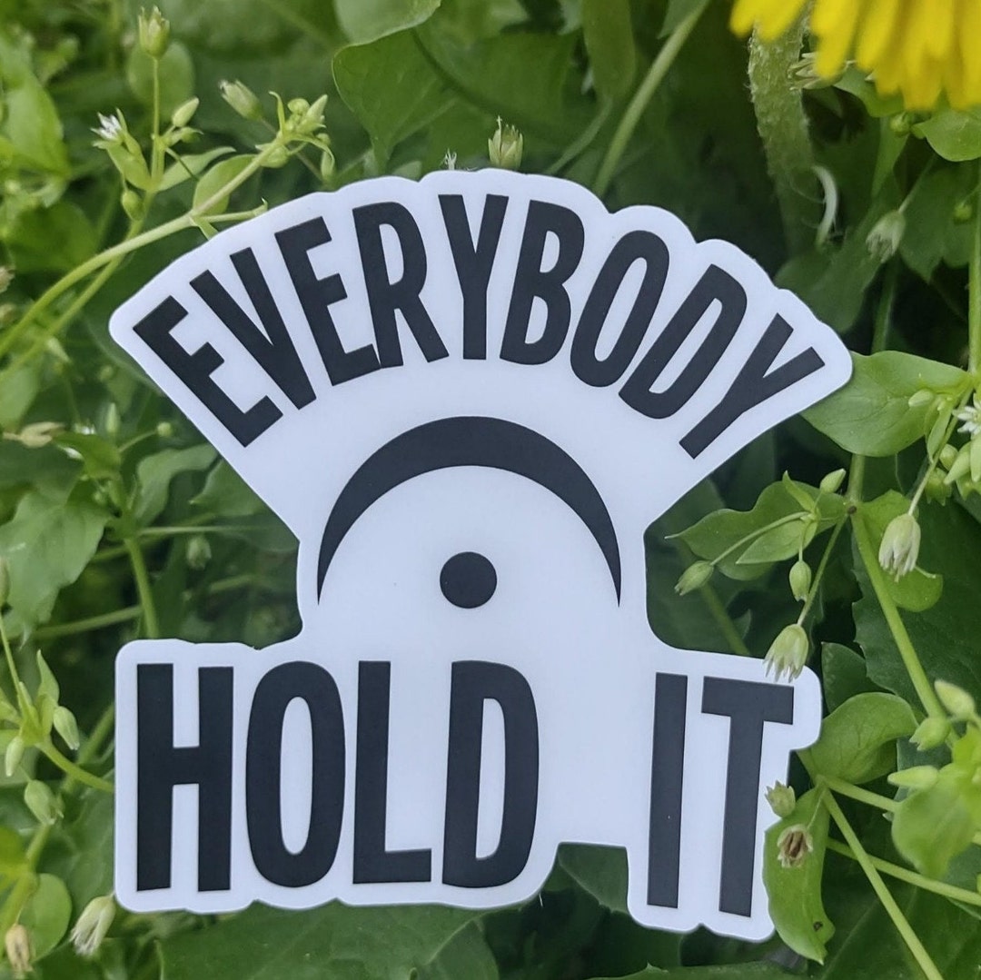 Fermata Music Sticker - Everybody Hold It, Musician Gift - Etsy