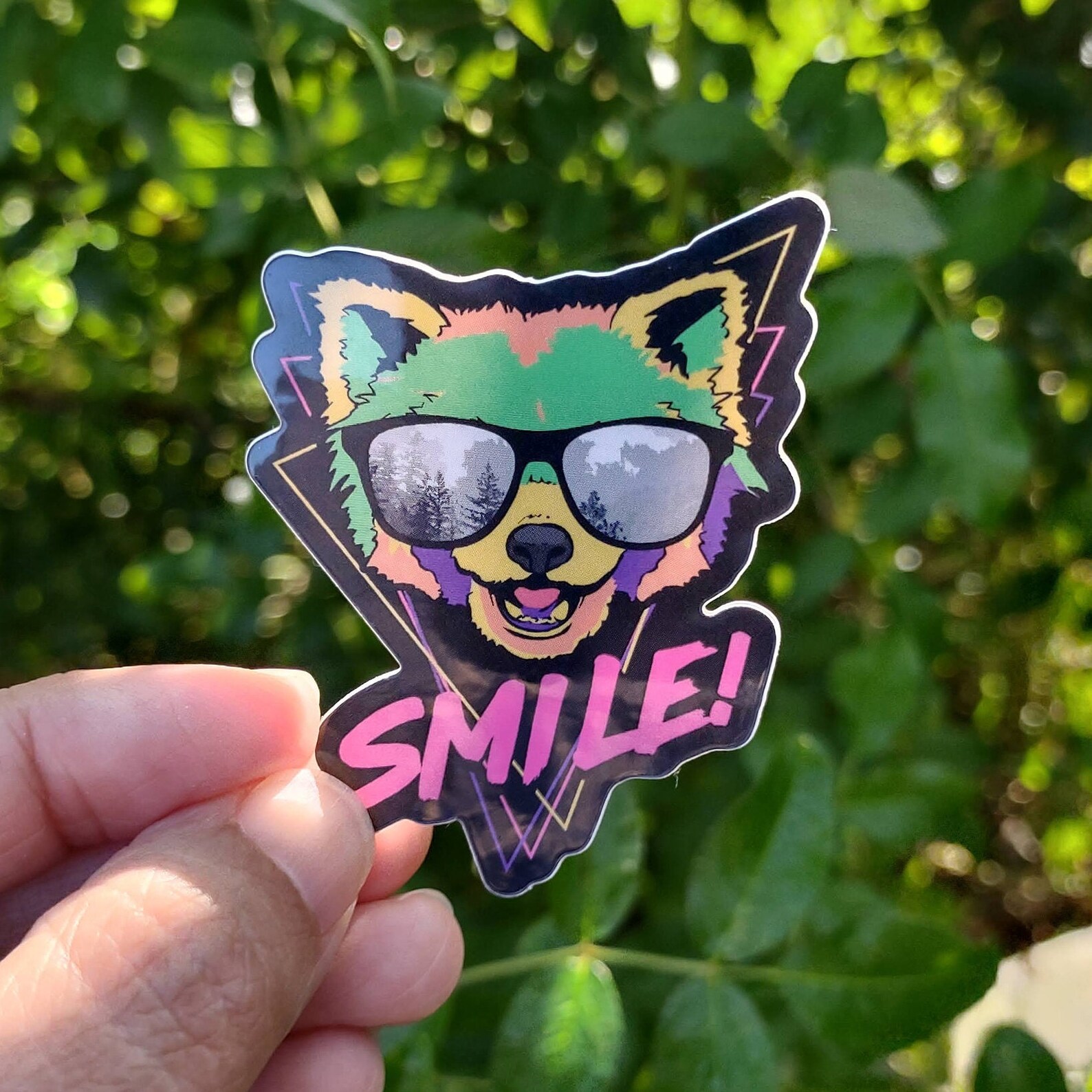 Smile! Red Panda Sticker - Ailurus Fulgens Art - Cute Red Panda Gift - Etsy