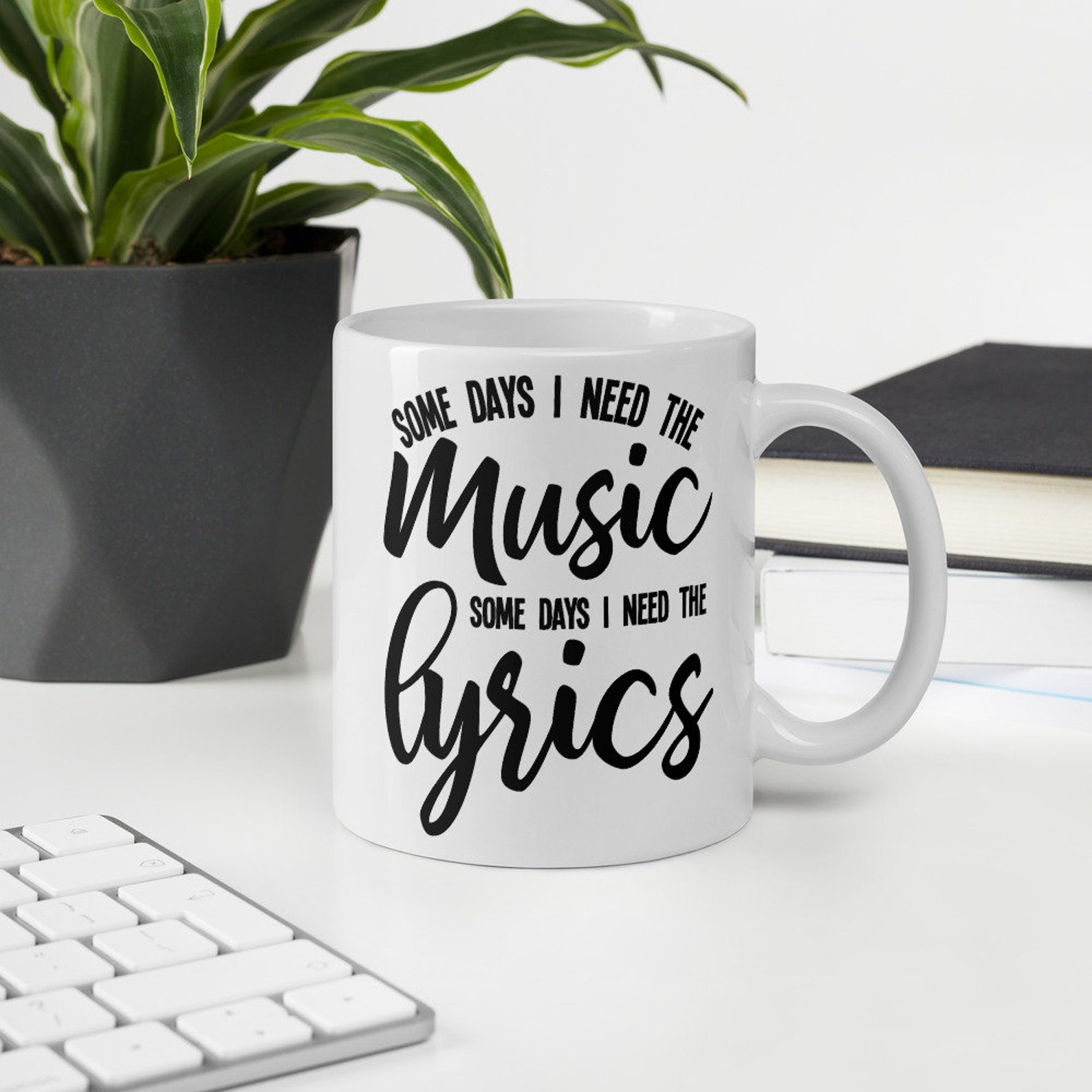 Music and Lyrics Mug Music Lover Gift Musician Gift Music Teacher Gift ...