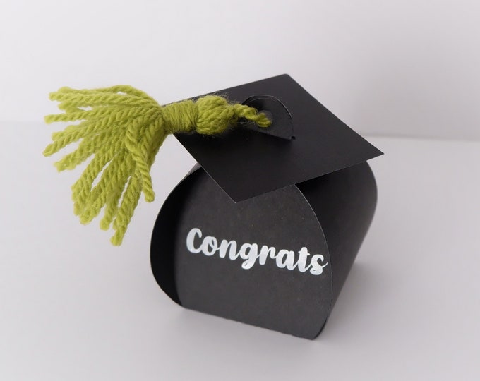 SVG Bundle: 3D Graduation Cap Gift Box SVG + Dimensional Graduation ...