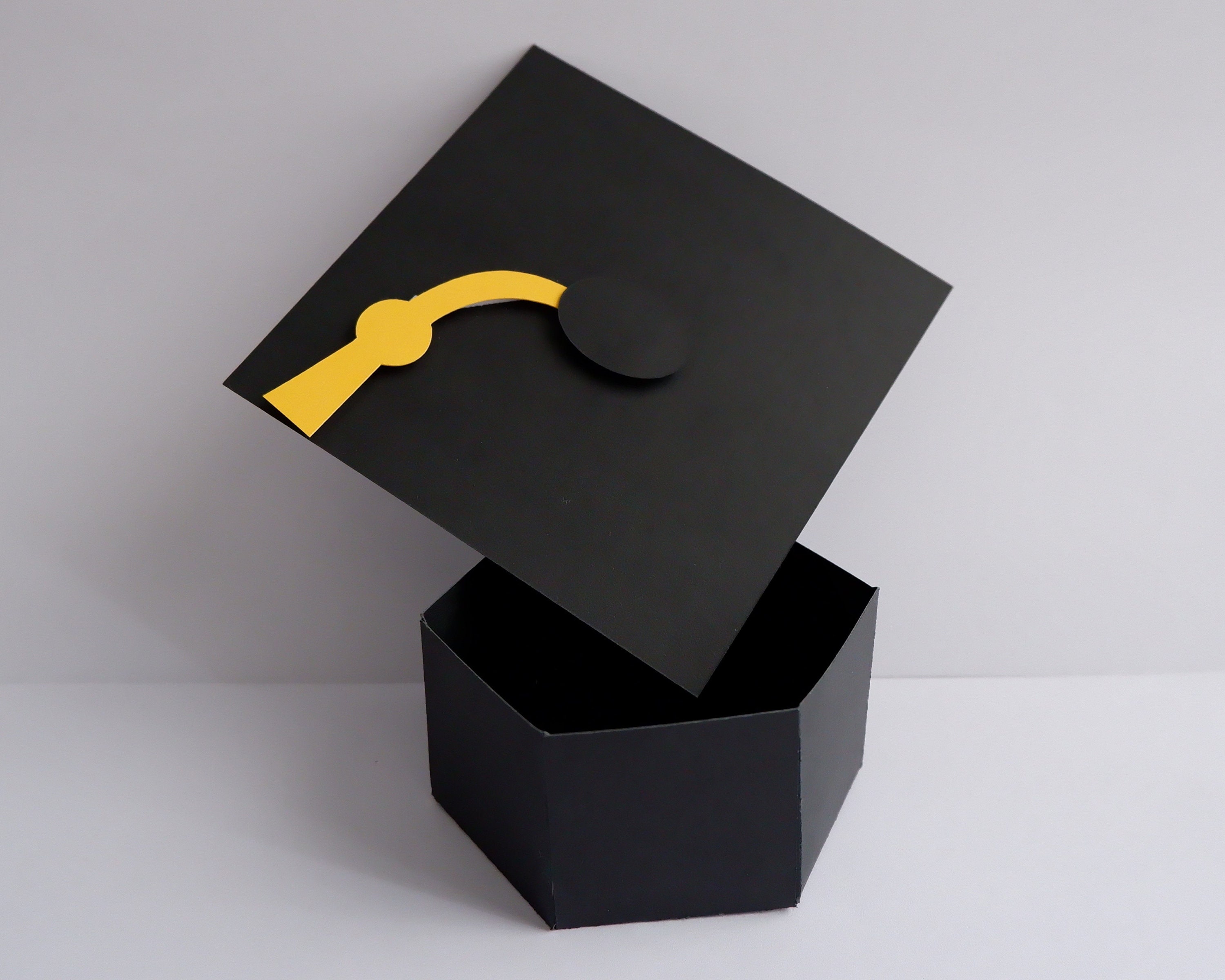 Graduation Hat Favor Box SVG Graduation Hat Box SVG - Etsy Australia