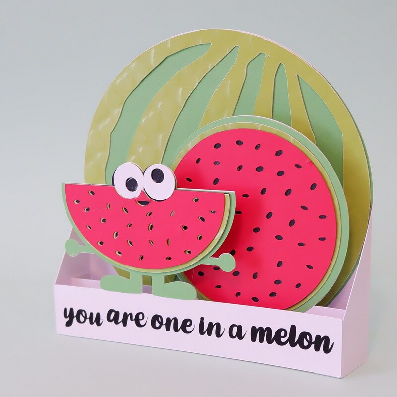 Watermelon Card - Etsy