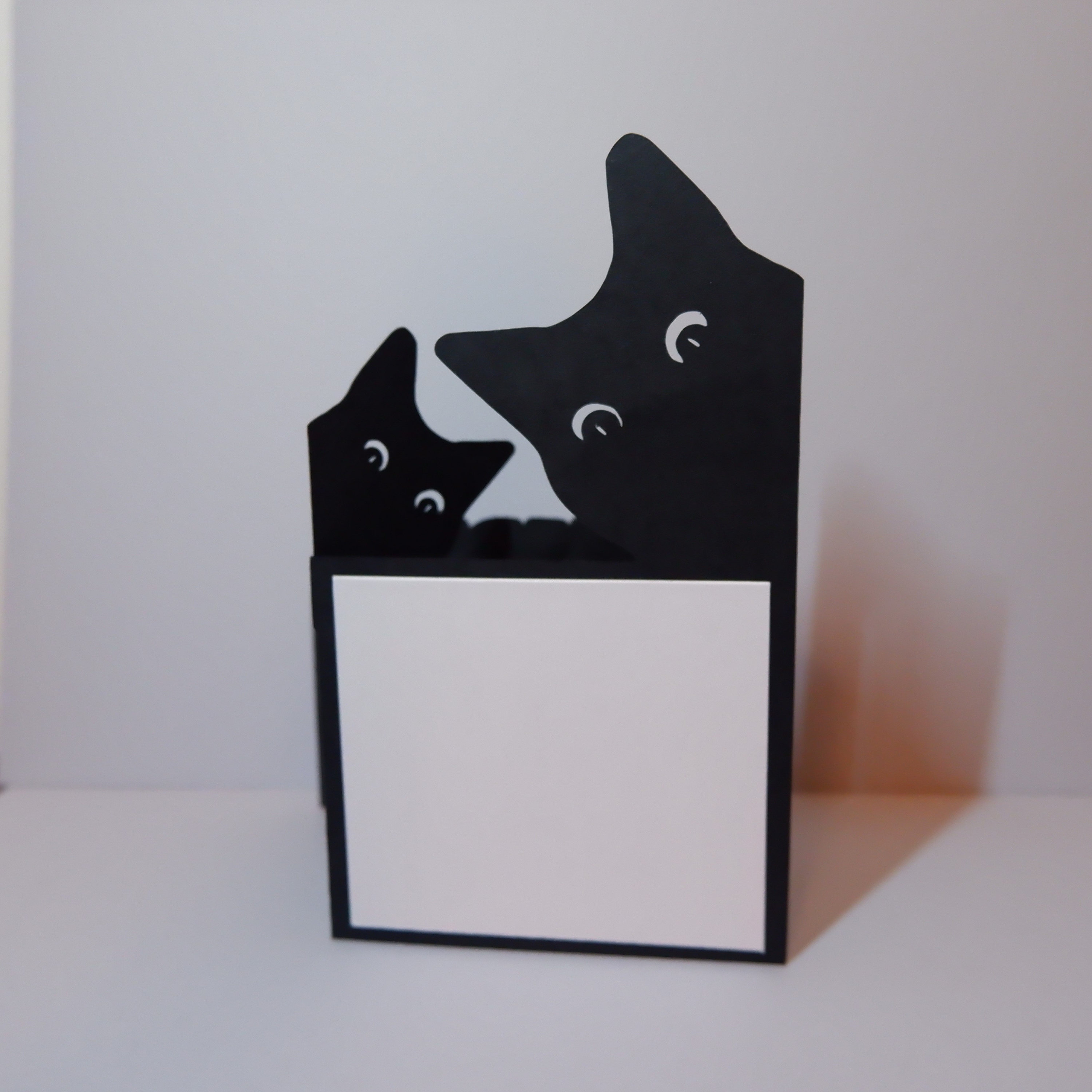 CAT 3D Pop up Card, CAT Card Svg, Cat Lover Card, 3D Papercut Svg Card ...