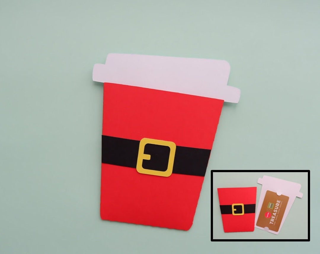 Christmas Gift Card Holder SVG, Christmas Gift Card Envelope, Xmas Gift ...