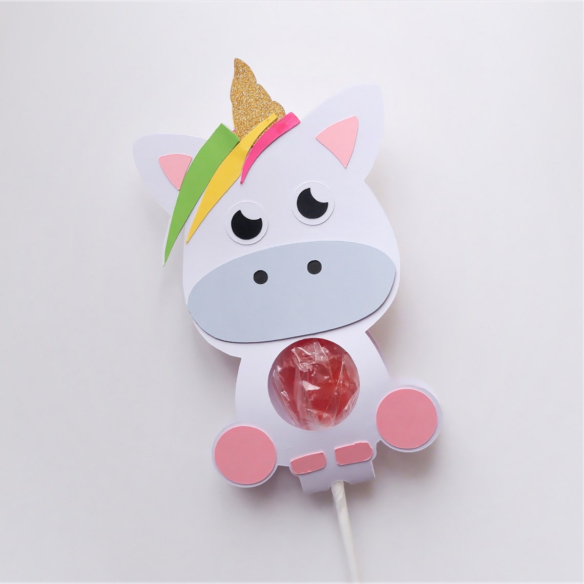 UNICORN Lollipop Holder Svg Unicorn Lollipop Sucker Sucker - Etsy