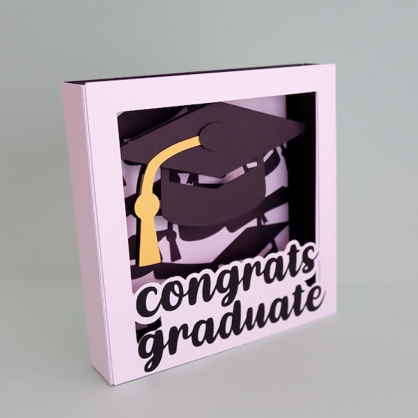 Graduation Card Svg - Etsy