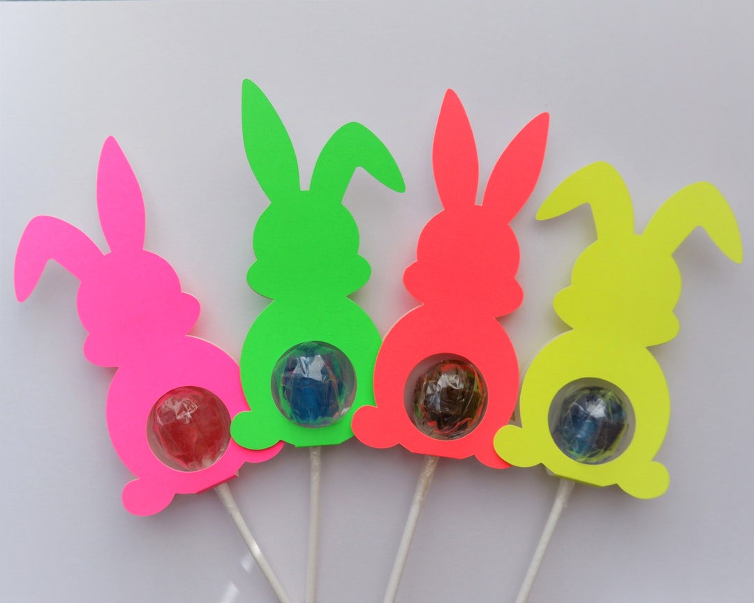 Bunny Lollipop Holder Svg, Easter Bunny, Bunny Sucker Holder Svg ...