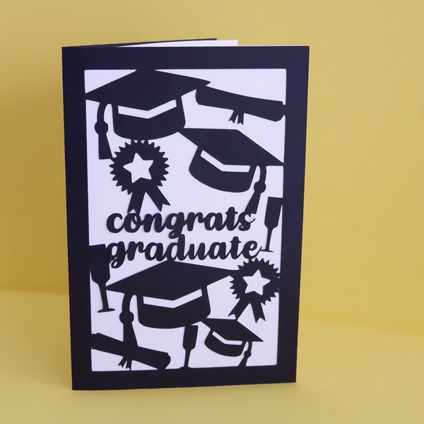 Graduation Card Svg - Etsy
