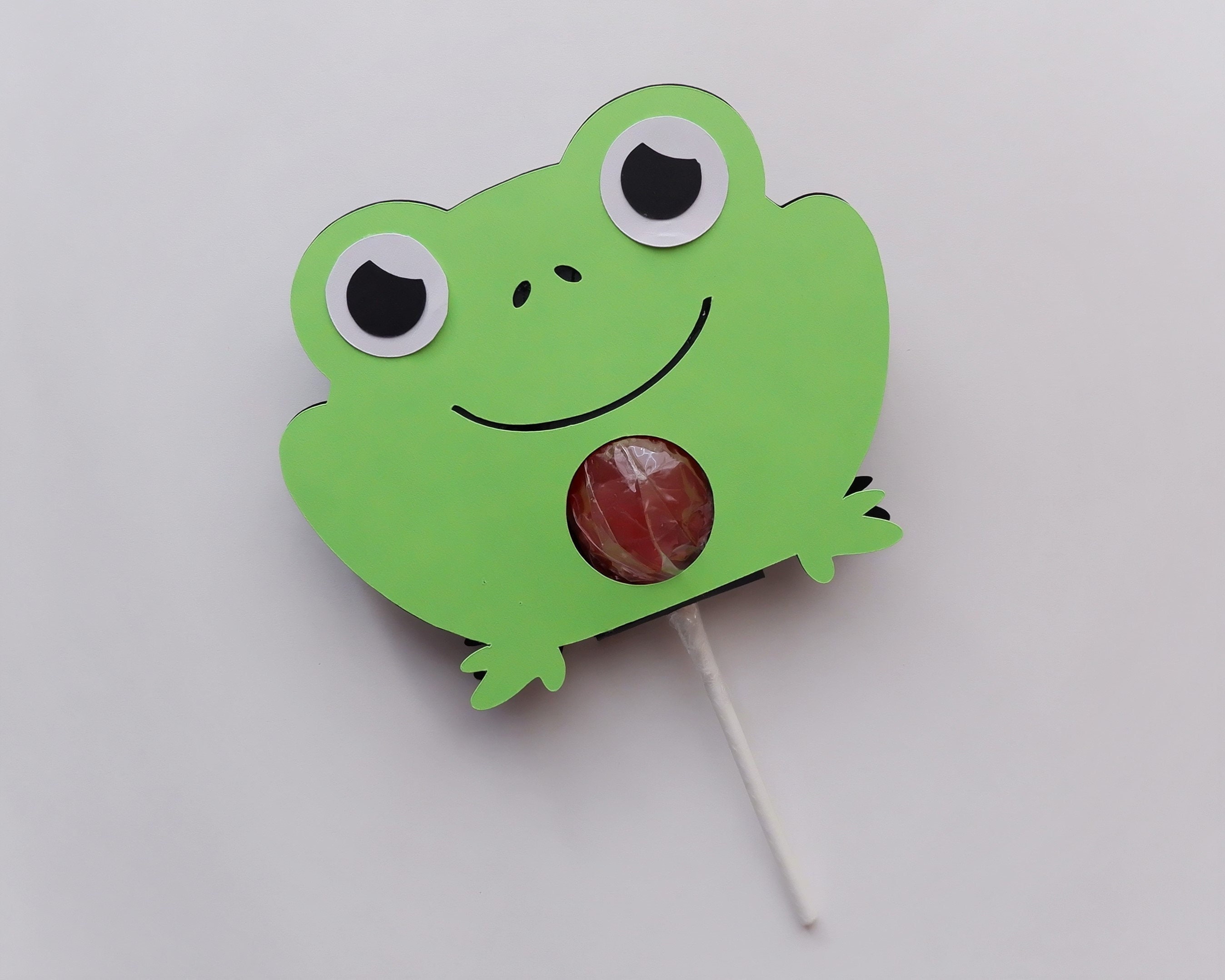 FROG Lollipop Holder Svg Chocolate Holder Bundle Sucker - Etsy Australia