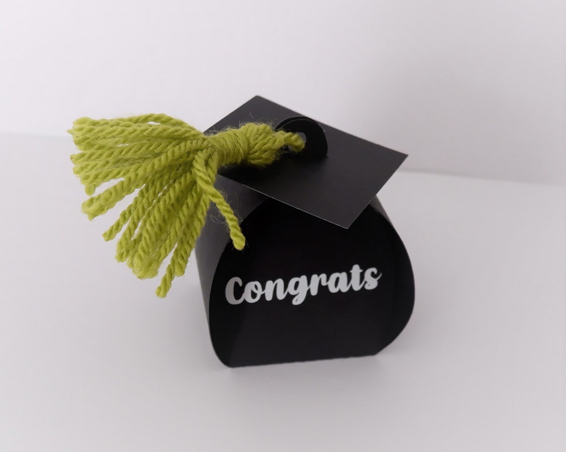 Graduation Hat Favor Box SVG, Graduation Hat Box SVG, Graduation Hat ...