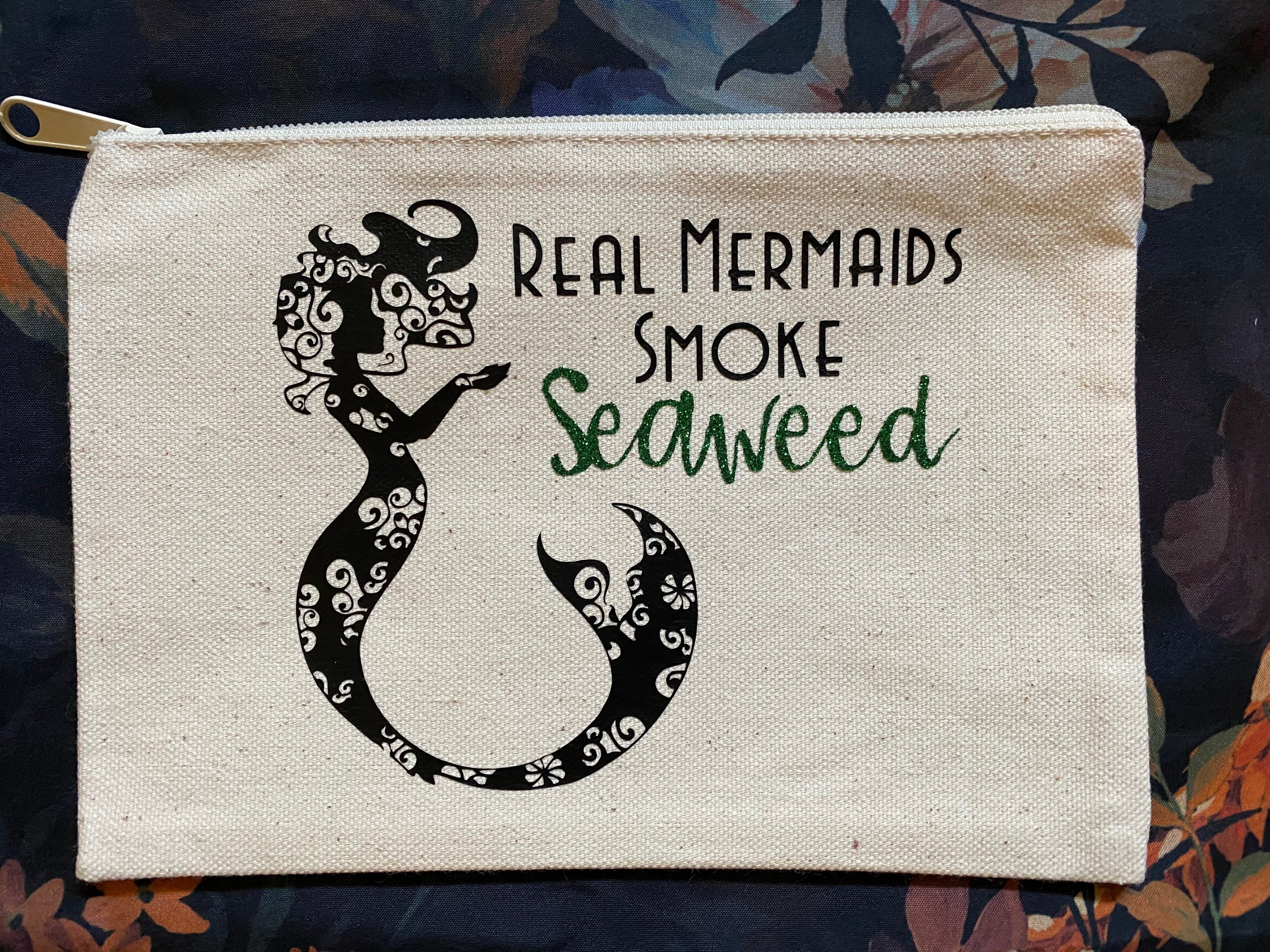 Real Mermaids Smoke Seaweed Pot Pouch - Etsy