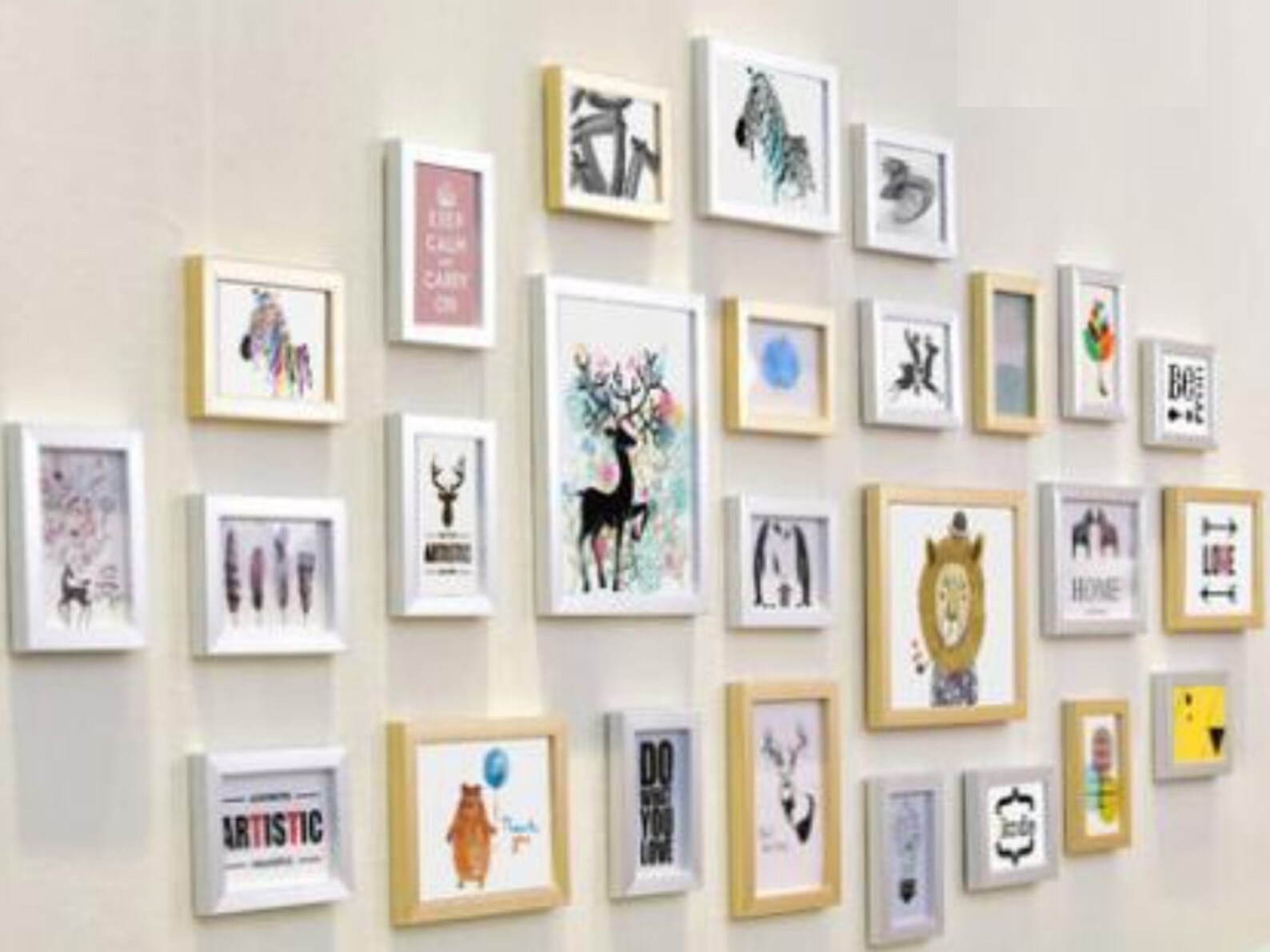 Modern Photo Picture Frame Set 26 Hanging Photo Frames Wall | Etsy