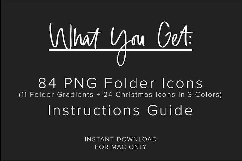 84 Christmas Desktop Folder Icons Macbook Folder Icons Mac - Etsy