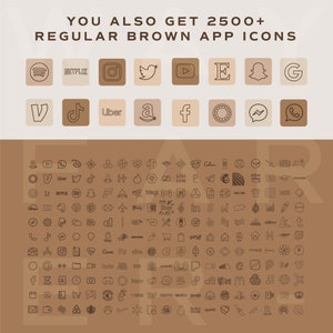 10000 Ios 17 Neutral App Icons Boho Fall Aesthetic Widget - Etsy UK