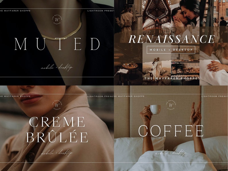 500+ Trendsetter Lightroom Preset Bundle | Aesthetic Neutral Moody ...