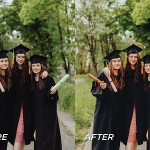 15 Graduation Mobile VIDEO Luts, Bright Outdoor Filters, Vibrant ...