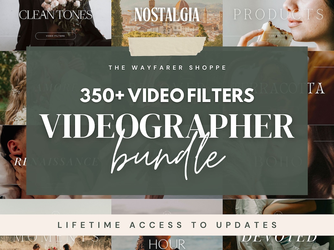 350+ Mobile VIDEO Filters Warm Lifestyle Filters Natural Video Editing ...