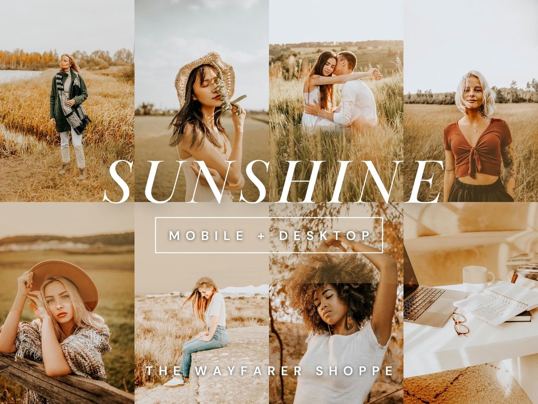 15 Warm Tones Mobile Lightroom Presets, Warm Photographer Photo Editing ...