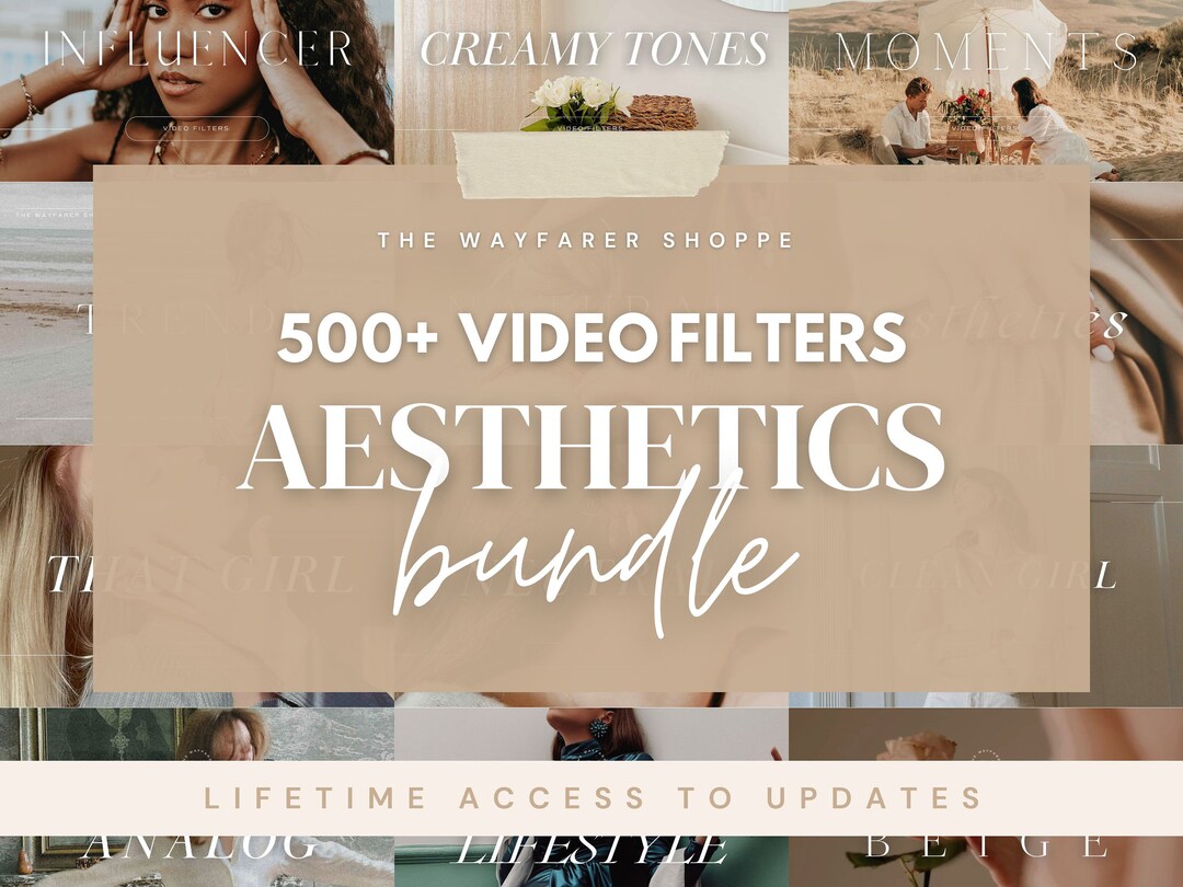 500+ Mobile VIDEO Filters Lifestyle Moody Filters Natural Video Editing ...