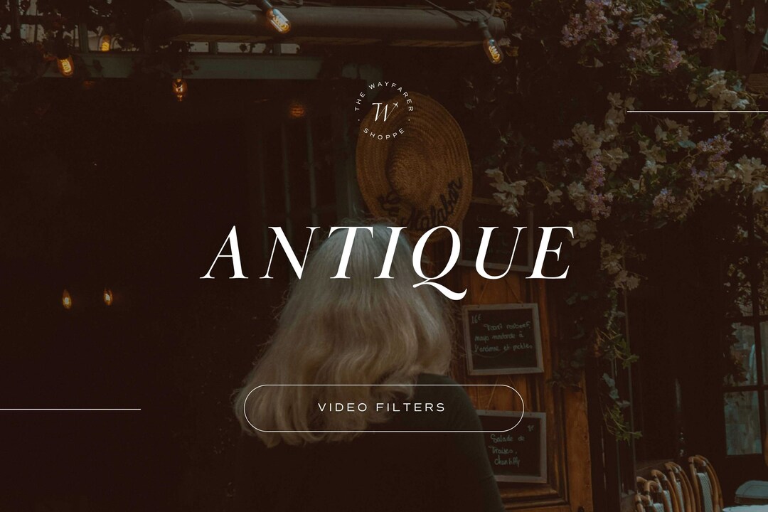 25 Film Mobile VIDEO Filters, Antique Boho Filters for Instagram ...