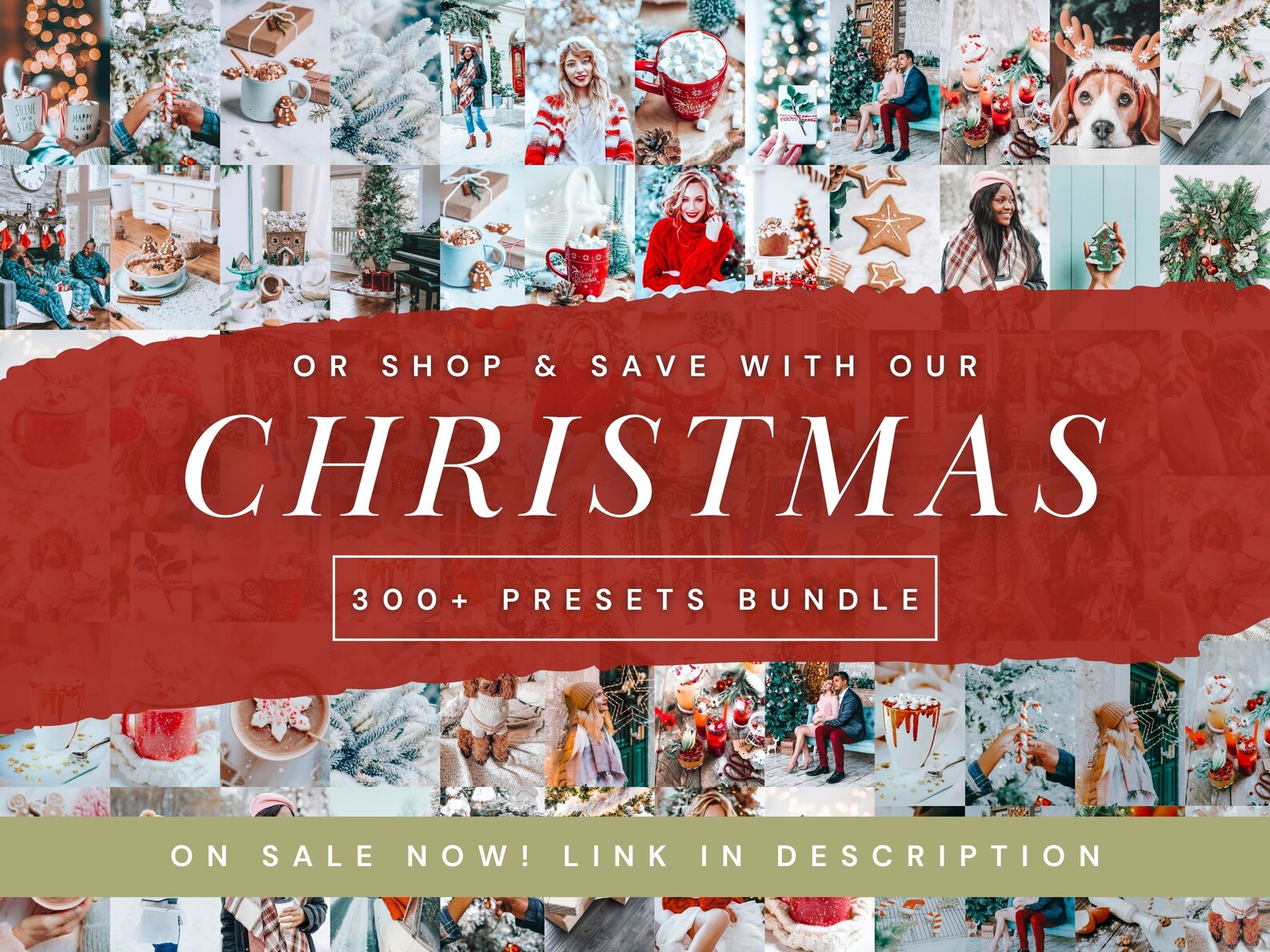15 Golden Christmas Presets, Cozy Holiday Presets, Warm Christmas ...