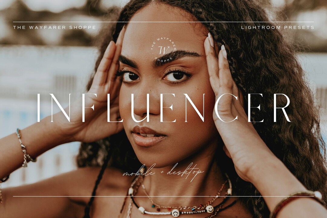 5 Influencer Mobile Lightroom Presets, Photo Editing for Instagram ...