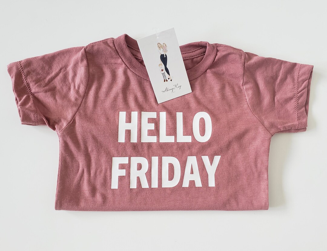 HELLO FRIDAY - Etsy