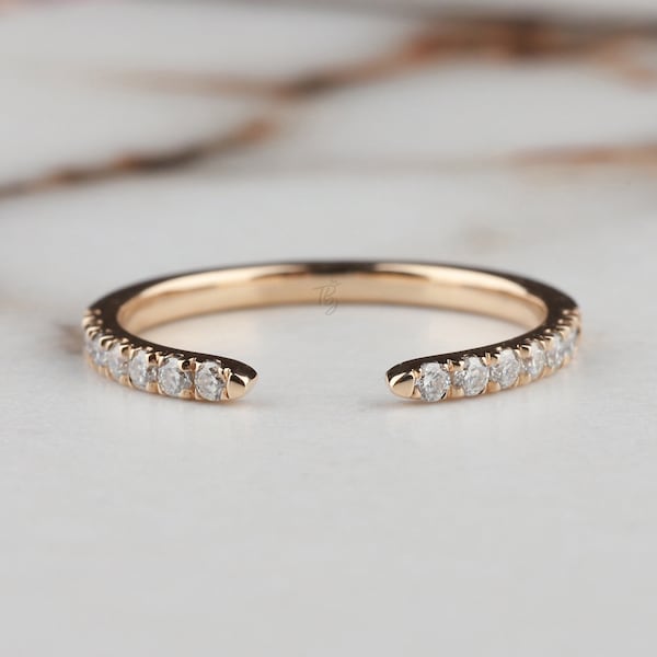 Open Wedding Band - Etsy