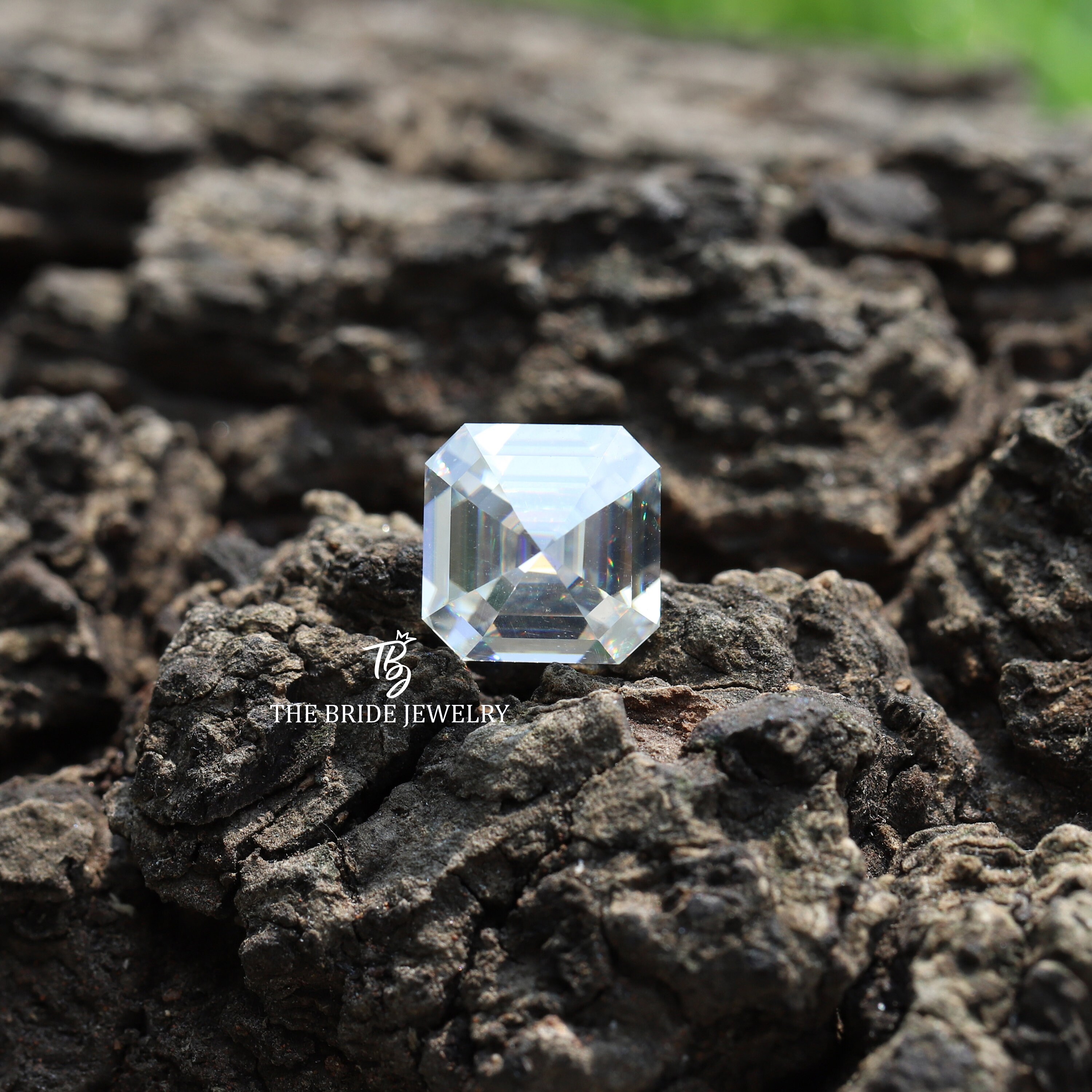 Asscher Moissanite Colorless Moissanite Loose Moissanite for | Etsy