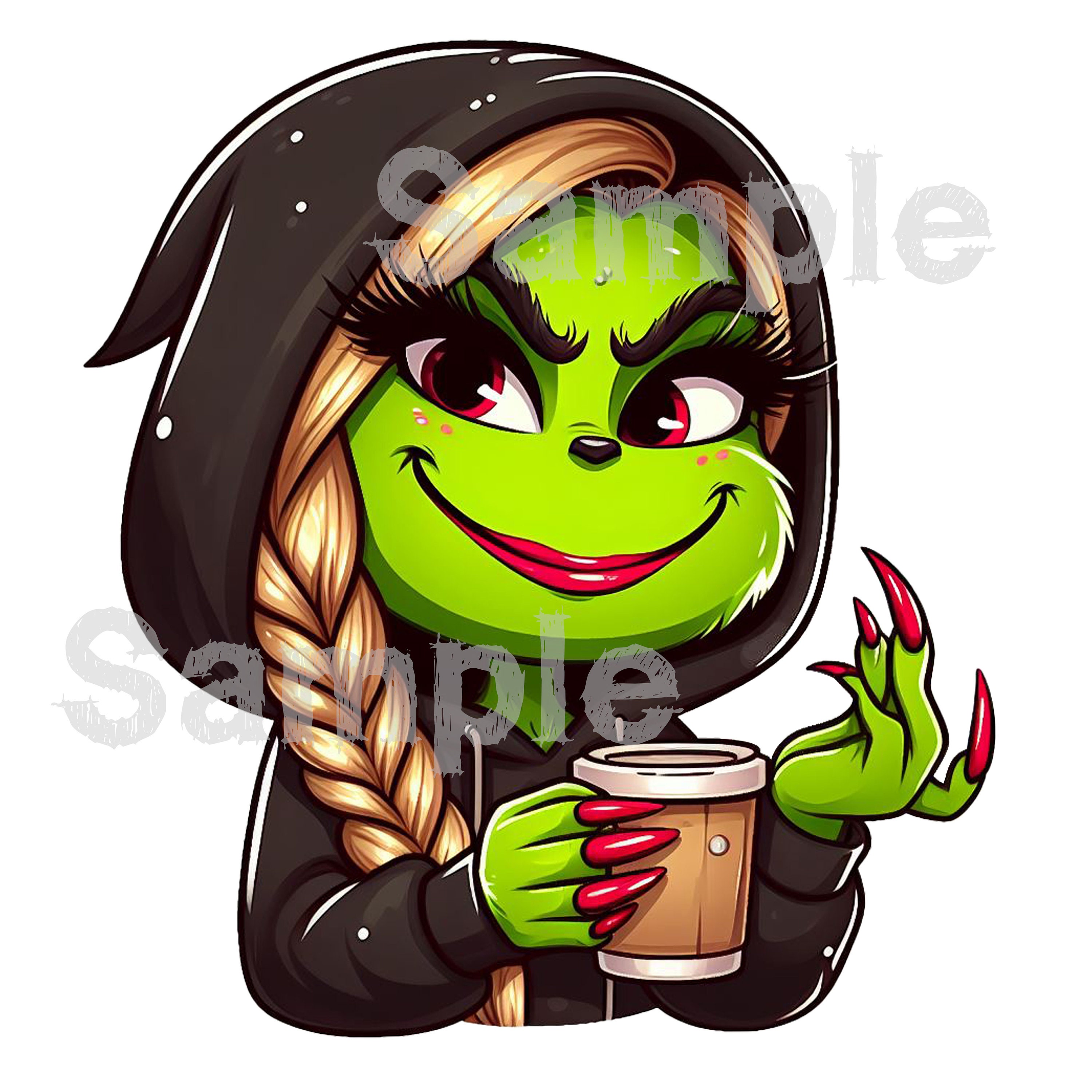 Green Boujee Christmas Girl, Bougie Leopard Shirt, Grinch Boujee Coffee ...