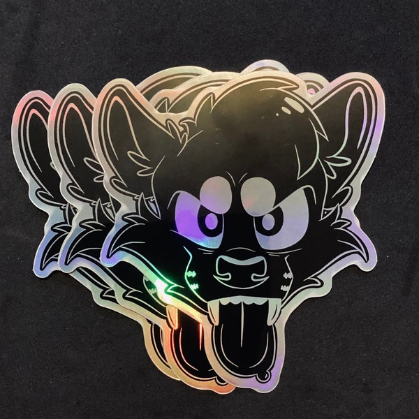 Hyena Furry Stickers - Etsy