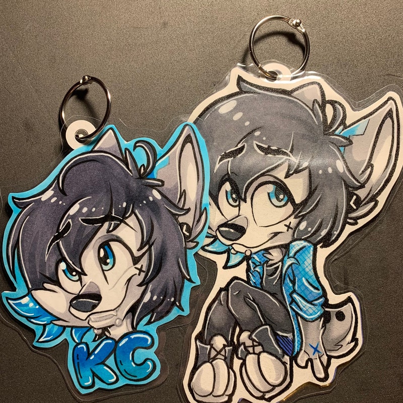 Furry Badge Commission - Etsy