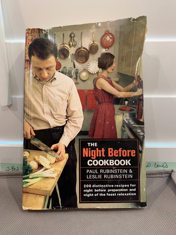 The Night Before Cookbook 1967 Paul & Leslie Rubinstein the - Etsy