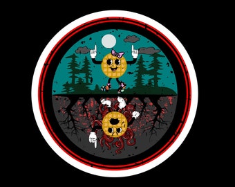 Upside Down Stickers - Etsy