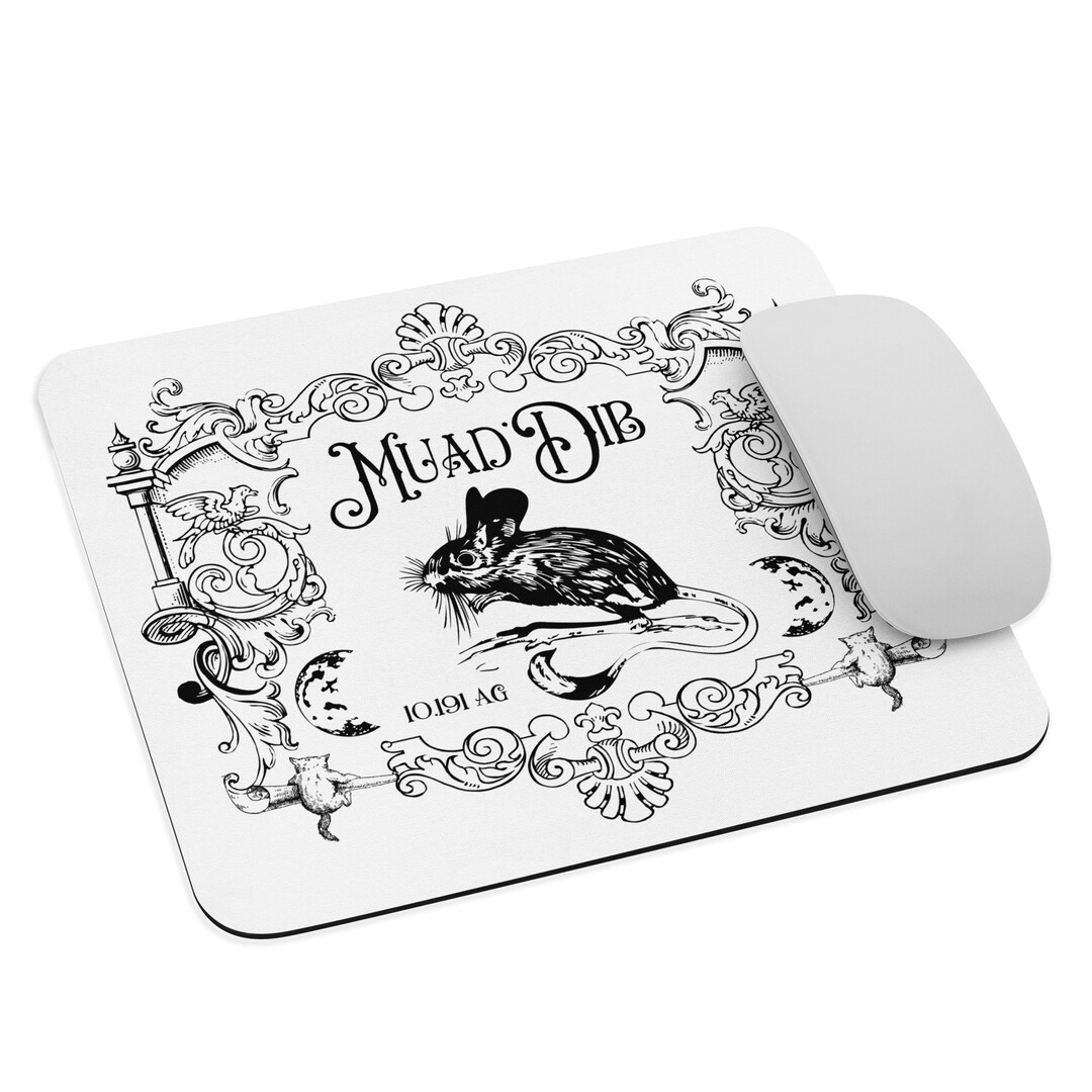 Muad'dib Vintage Mouse Pad Dune Inspired Mouse Pad - Etsy