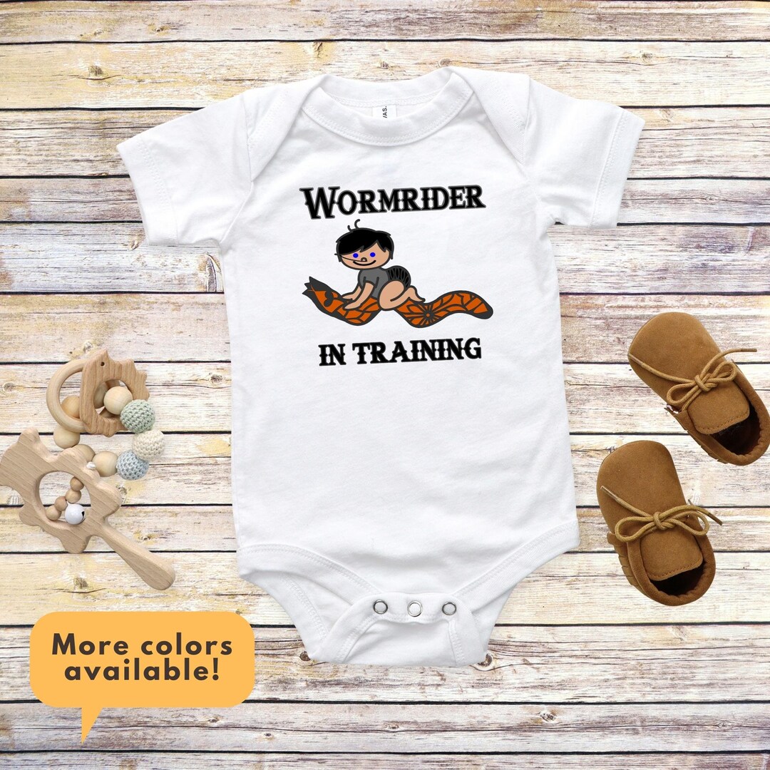 Wormrider in Training Bodysuit Dune Inspired Baby Sandworm - Etsy