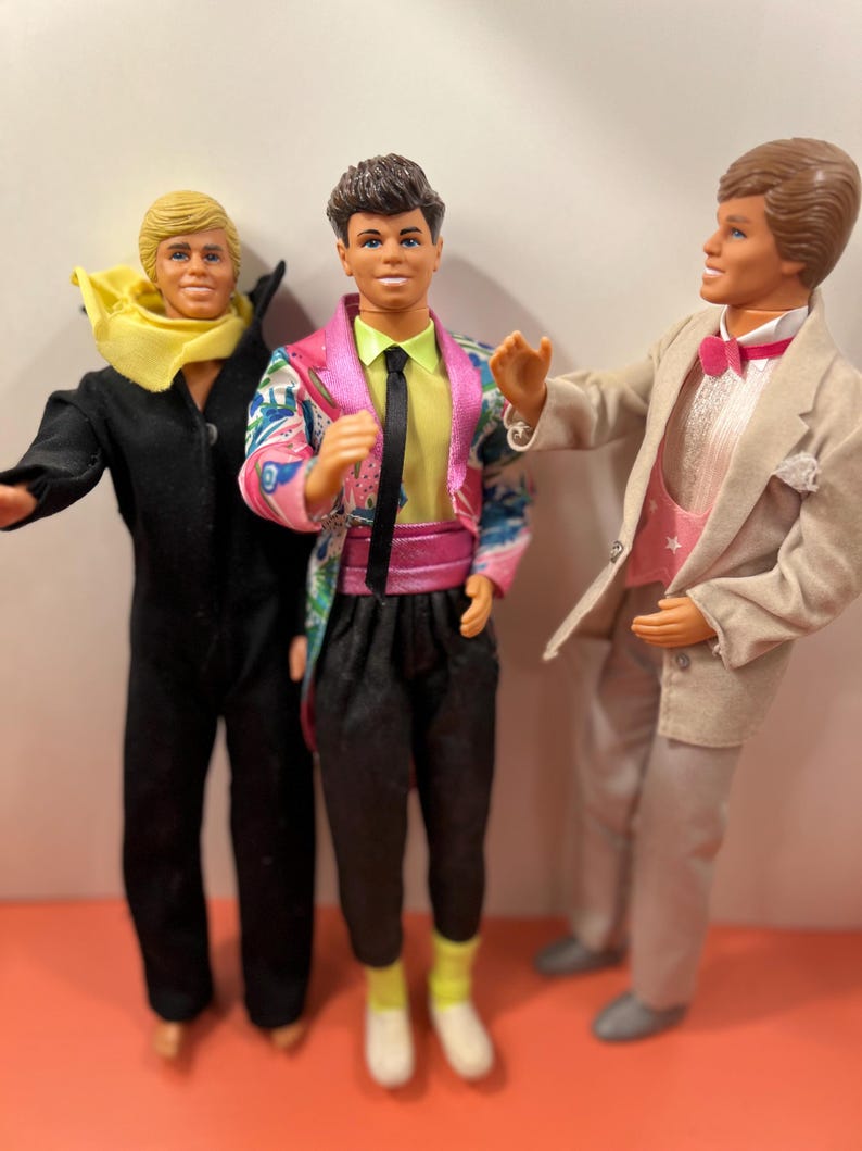 Barbies Ken Male Barbie Dressed Vintage Barbies - Etsy