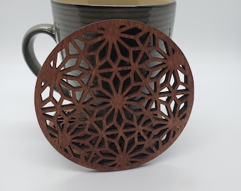Coaster Laser Cut | Etsy