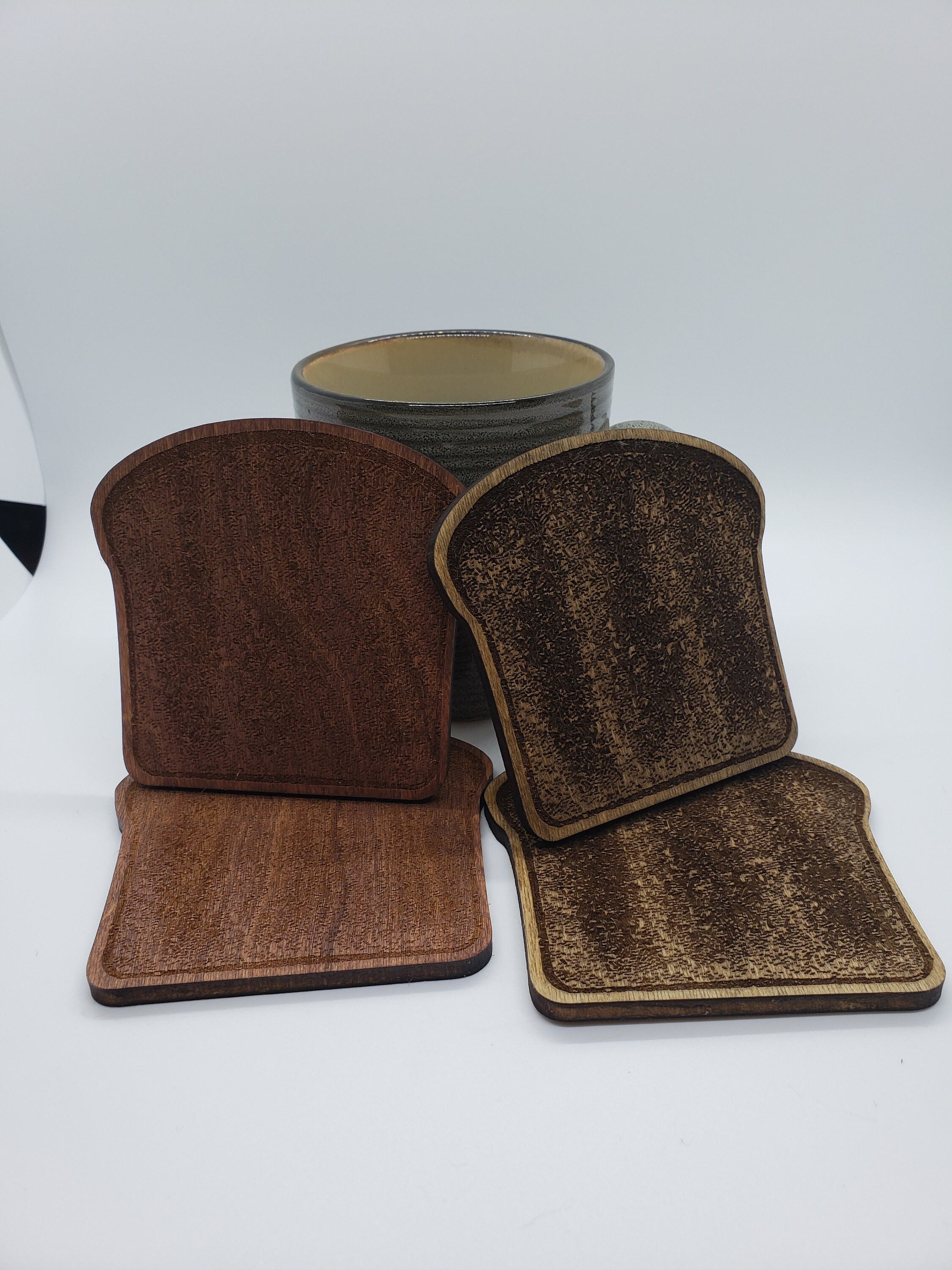 Toast Coaster "toaster?" Engraved Wooden Coaster - Etsy