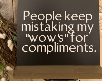 Sarcastic Signs | Etsy