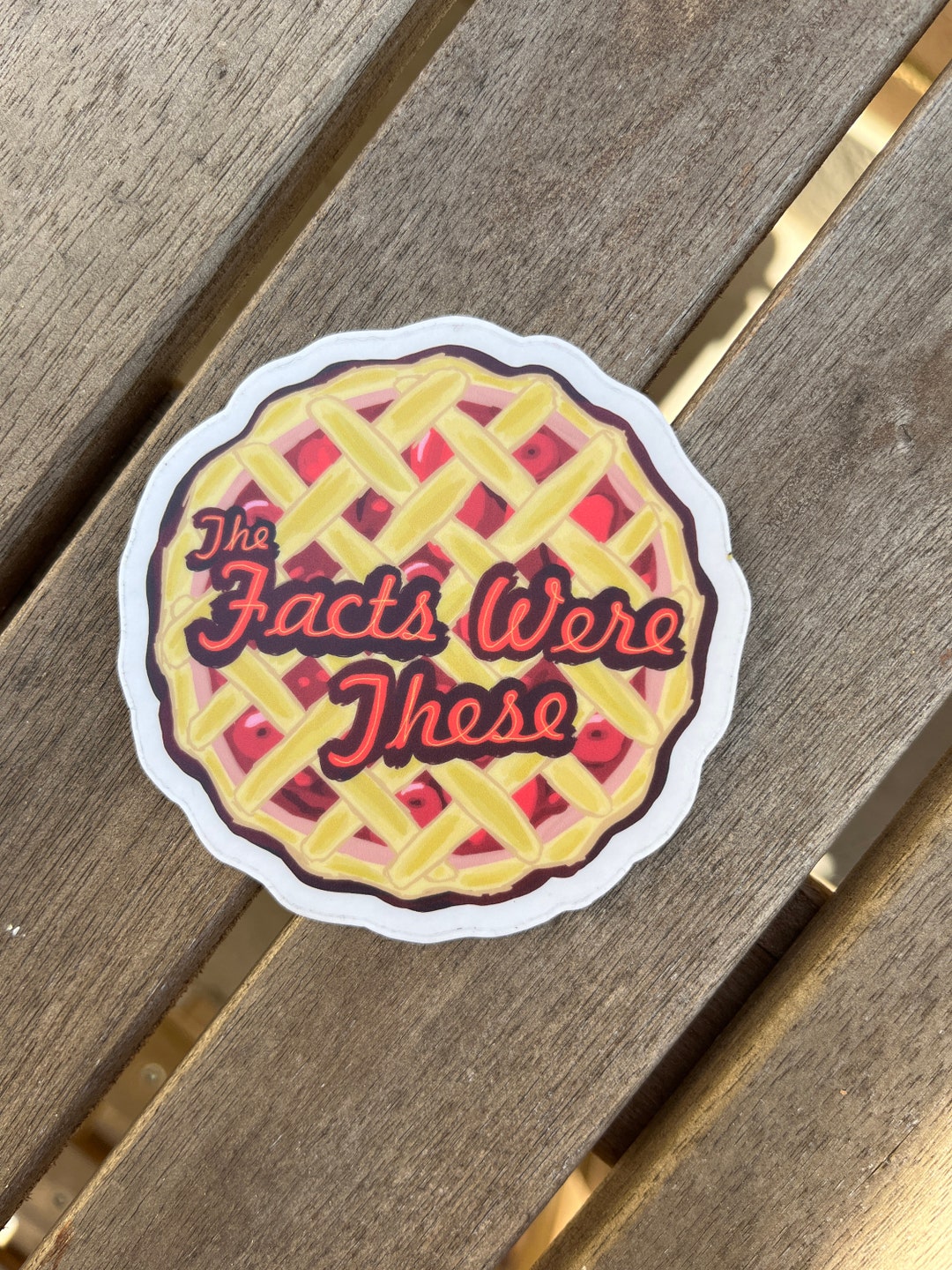 Piehole Sticker - Etsy