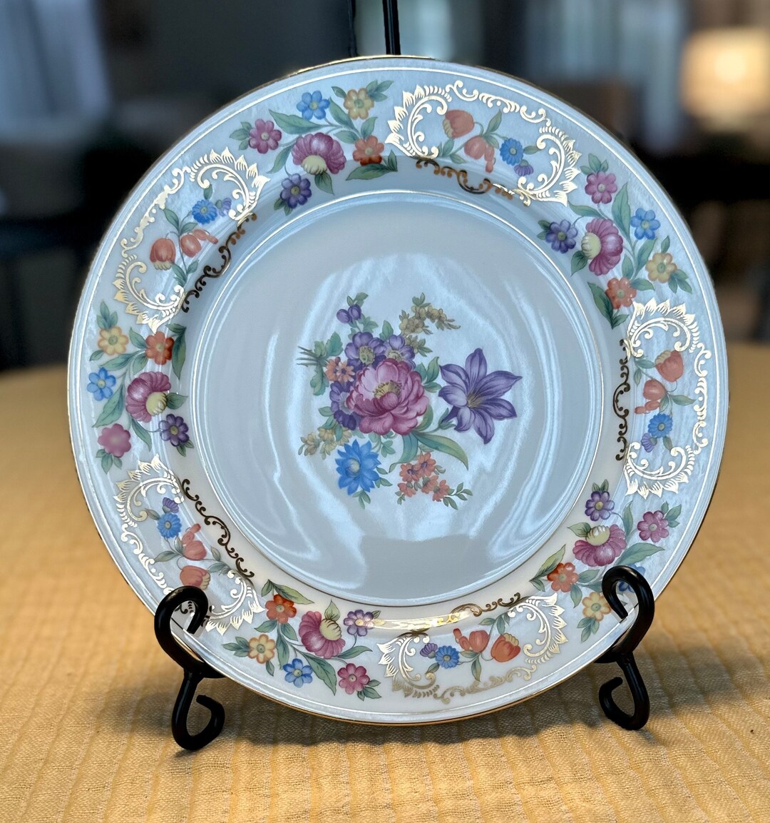 Vintage James Japanese Meito China Dinner Plate - Etsy