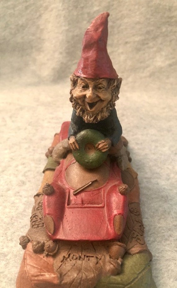Collectibles Art & Collectibles Monty Race Car Tom Clark Gnomes etna.com.pe