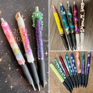 Custom Glitter Pens - Etsy