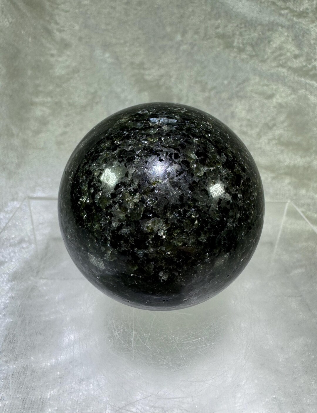 Beautiful Rare Peridot Olivine Sphere. Stunning Peridot in Matrix ...