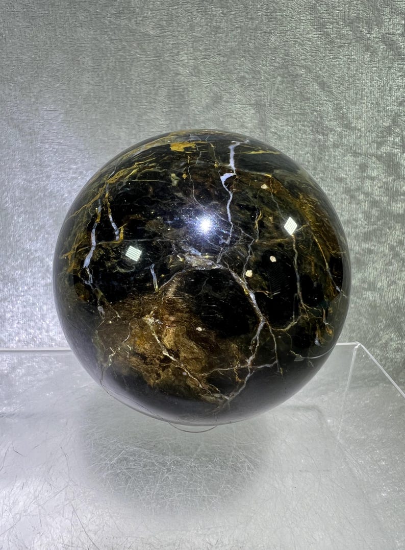 Blue Opal Sphere: Rare Indonesian Crystal Display (68mm, 362g - Etsy